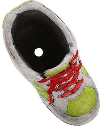 FOMIYES Sukkulenten Pflanztopf aus Umweltfreundlichem Material Gr&uuml;ner Imitationsschuh Blumentopf f&uuml;r Innen Au&szlig;en Dekoratives Geschenk f&uuml;r Garten und B&uuml;ro