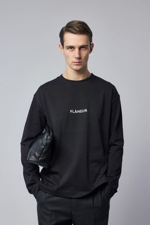 Flaneur Box Logo Long Sleeve