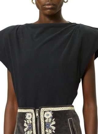 Isabel Marant T-shirt asym&eacute;trique Sebani en coton biologique