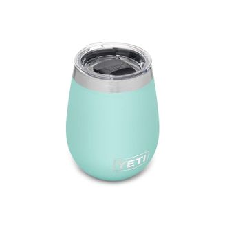 Yeti Rambler Weinglas, vakuumisoliert, Edelstahl mit MagSlider-Deckel, 284 ml, Meeresschaum