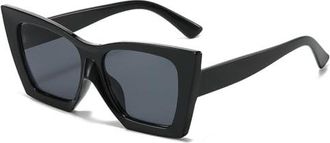 Generic Lunettes De Soleil Conduite &Agrave; Monture Large For Hommes Et Femmes, For Les Vacances En Plein Air, Le Shopping(Black)