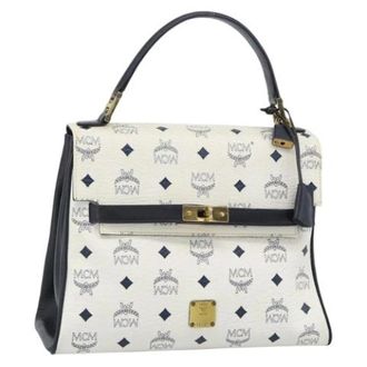 MCM Pre-owned Hand Bag - - Pre-owned - Damen - Wei&szlig; - ONE SIZE