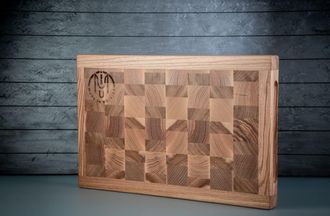 Generic Handgefertigtes Schneidebrett aus Hirnholz (mittelgroß)