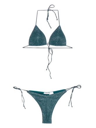 Os&eacute;ree triangle bikini - Gr&uuml;n