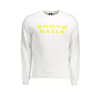 North Sails Bedruckter Baumwollpullover - - Sweatshirts & Hoodies - Herren - Wei&szlig; - XL