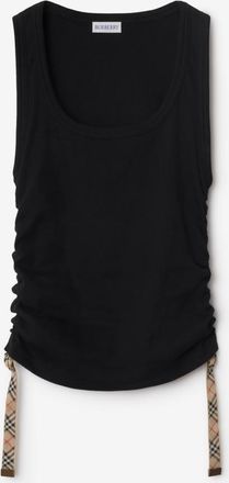 Burberry Débardeur Festival en coton mélangé, Size: XXS