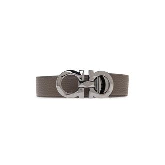 Ferragamo Doppelseitiger G&uuml;rtel - - Accessories - Herren - Grau - 100 CM