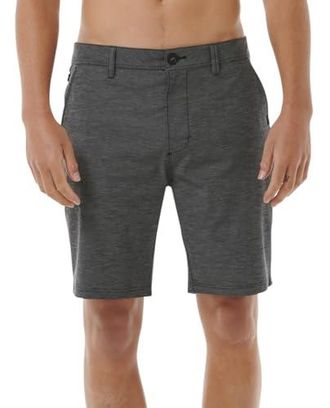 Rip Curl Short Boardwalk Phase 48,3 cm pour Homme, Noir, 48 FR
