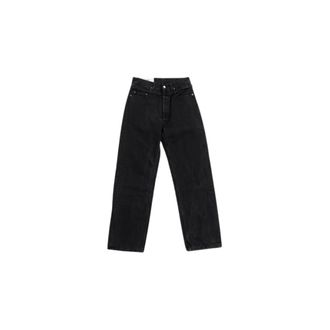 AMBUSH Ambush, Homme, Jeans, Noir, Taille: W31 Jean Noir avec Détail à la Taille