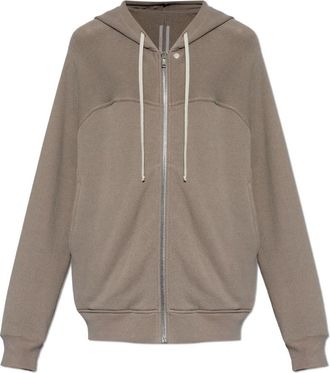 Rick Owens Homme, Sweatshirts et sweats &agrave; capuche, Brun, Taille: L Sweat &agrave; capuche zipp&eacute;