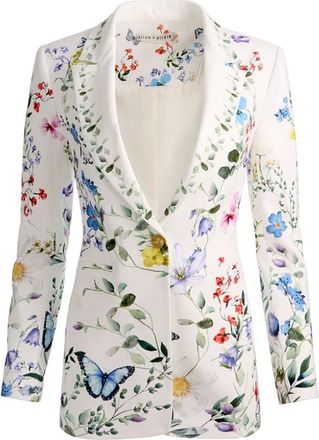 Alice & Olivia Femme, Vestes, Multicolore, Taille: 40 FR Breann Blazer