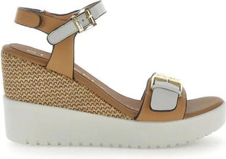 Stonefly Stonefly, Femme, Chaussures, Brun, Taille: 40 EU Sandale compens&eacute;e avec boucle