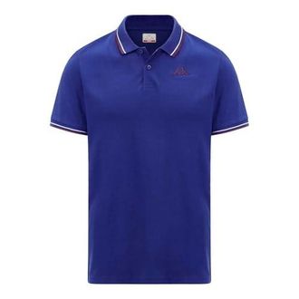 Kappa Ezio 2 Polo Man Tricot, Azul, 4XL Mixte