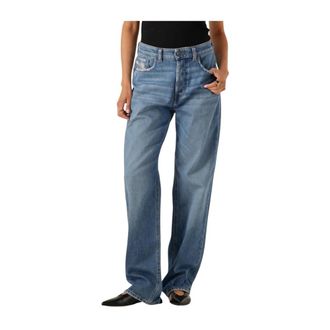 Diesel Straight Leg Jeans 1988 D-ark - - Jeans - Damen - Blau - W28 L30
