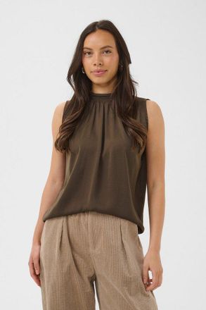 Saint Tropez Blusentop AileenSZ Top Kunstfaser, Regular fit