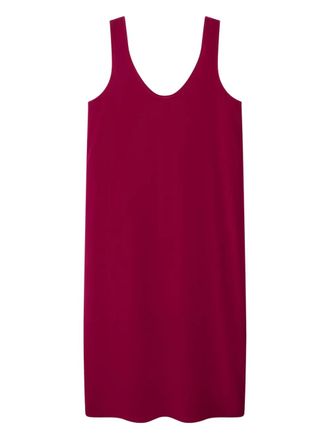 Another Tomorrow robe-débardeur en soie - Rose