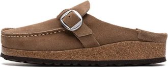 Birkenstock Femme, Chaussures, Brun, Taille: 41 EU Mules en daim Buckley