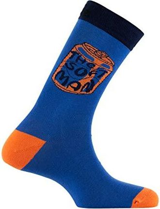Achile Mi-chaussettes Soft Drink - couleur - Bleu nuit - Pointure - 39-46