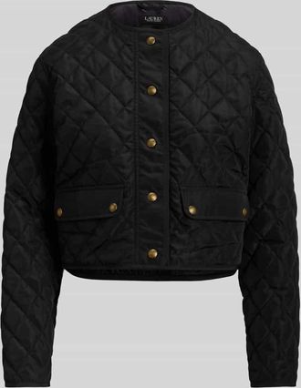 Lauren Ralph Lauren Cropped Fit Steppjacke mit Pattentaschen Modell CENWAY