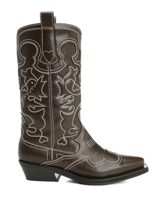 Ganni Bottines - Noir