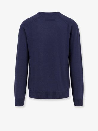 Ermenegildo Zegna Mens Cashmere Sweater Blue