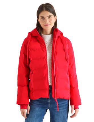 Cecil Damen 2005415 Jacke mit verklebten Nähten, Pumkin orange, XXL