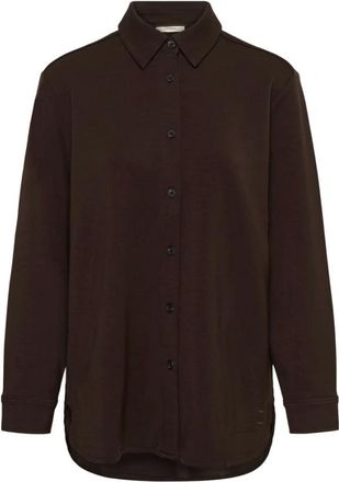 Inwear Chemisier L&eacute;ger et Doux - Femme - Blouses et Chemises - Brun - Taille: 36 FR