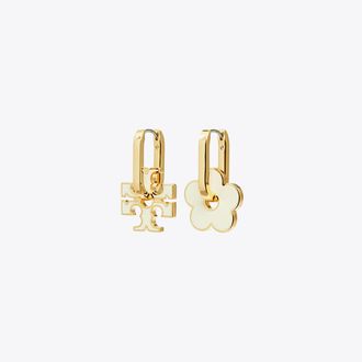 Tory Burch Damen Forget Me Not Charm Earrings
