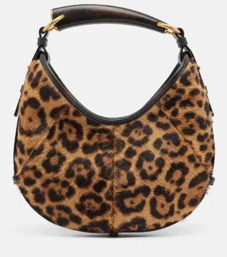 Saint Laurent Schultertasche Mombasa Small aus Kalbshaar