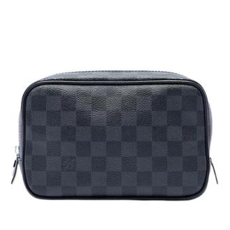 Louis Vuitton Pre-owned Toilet Pouch PM - - Pre-owned - Herren - Schwarzk - ONE SIZE