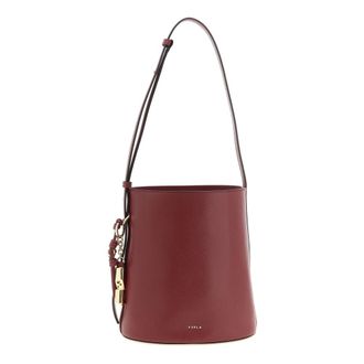 Furla Femme, Sacs, Rouge, Taille: ONE Size Petit sac seau Roxie