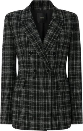 Pinko Pinko, Femme, Vestes, Noir, Taille: 36 FR Veste Ginevra