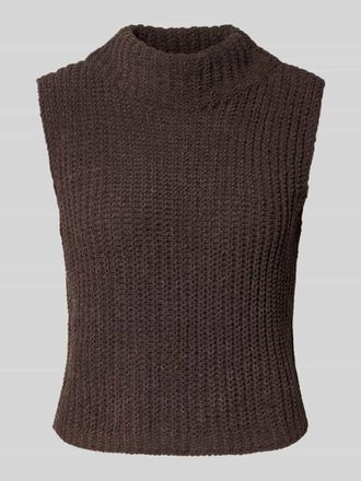 Monari Slim Fit Pullunder mit Stehkragen