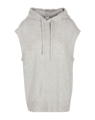 8 by YOOX BRUSHED KNIT OVERSIZED HOODIE VEST