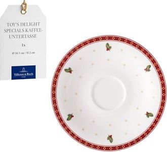 Villeroy & Boch Toys Delight Specials Kaffee-Untertasse Bunt, Spülmaschinenfest, Mikrowellensicher, Untertasse, Kaffeuntertasse Weihnachten, Geschirr, Weihnachtsgesch