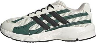adidas Homme TECHNOCHAOS 2000 Shoes, Off White/Core Black/Collegiate Green, 41 1/3 EU
