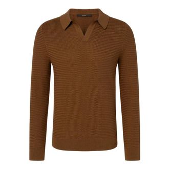 Windsor Herren, Strickwaren, Braun, LGr&ouml;&szlig;e