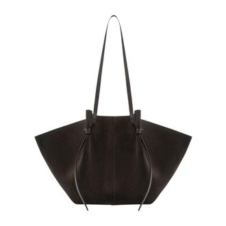 Yuzefi Gro&szlig;e Mochi Wildleder Tote - - Bags - Damen - Braun - ONE SIZE