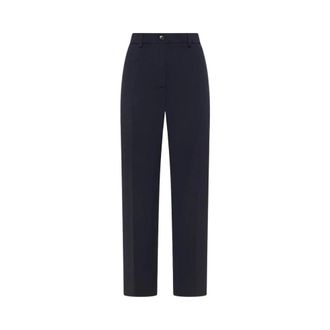 Seventy Gerade geschnittene Hose - - Trousers - Damen - Blau - L