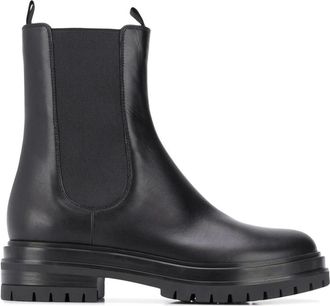 Gianvito Rossi Femme, Chaussures, Noir, Taille: 37 EU Chester Chelsea Bottes