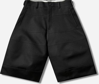 Comme Des Gar&ccedil;ons Men s Wide Leg Shorts Black