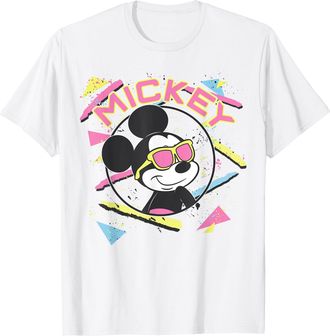 Disney Mickey And Friends Mickey 90s Style Portrait T-Shirt