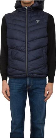 Guess Homme, Vestes, Bleu, Taille: S Giubbotti Blu
