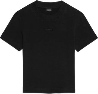 Jacquemus t-shirt Le Gros Grain - Noir