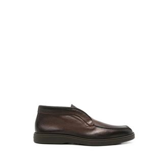 Santoni Herren, Schuhe, Braun, 41 1/2 EUGr&ouml;&szlig;e
