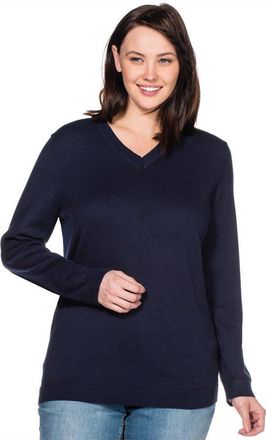 Sheego Strickpullover Feinstrickpullover. aus Feinstrick
