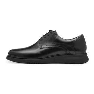 Tamaris Homme, Chaussures, Noir, Taille: 44 EU Chaussures basses en cuir