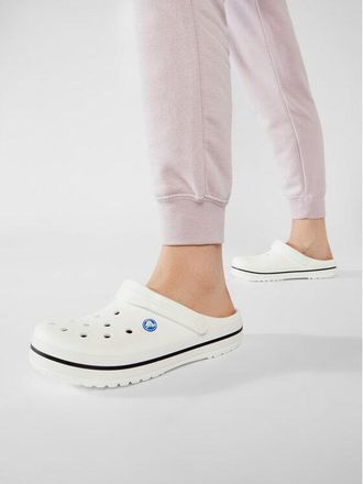 Crocs Pantoletten Crocband 11016 Wei&szlig;
