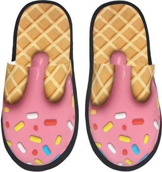 Generic Glace Femme Homme Chaussons Chaud Pantoufles Antid&eacute;rapantes Chaussures De Maison Pour Ext&eacute;rieur Int&eacute;rieur Automne L