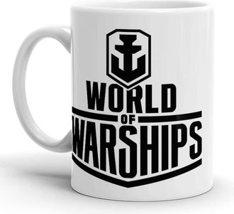 Generic Keramik Kaffeetasse World Of Warships Logo Hitzebest&auml;ndig Porzellantasse Mit Griff Becher F&uuml;r Cappuccino Tee Freundin